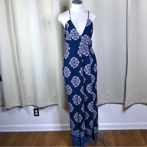Crystal Sky | Pants & Jumpsuits | Crystal Sky Jumpsuit With Front Leg ...